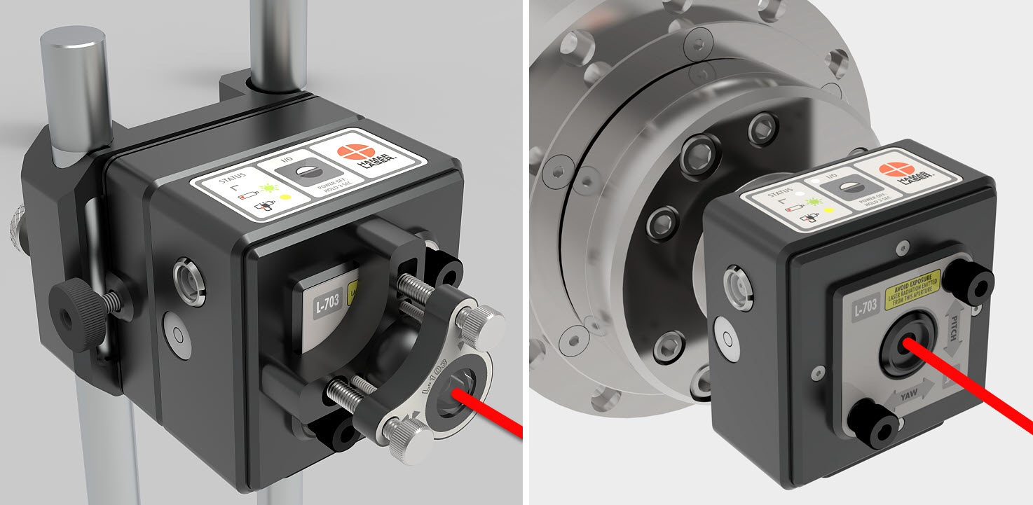 L-703 Bore, Spindle & Straightness Laser Alignment Systems - HamarLaser